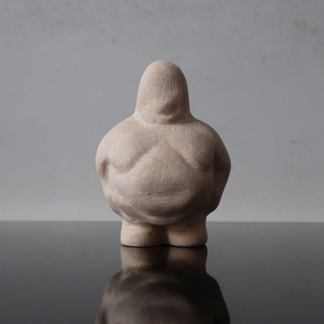 Ceramic Sculpture "fat Man" for Psychotherapy and Sand Play, Sandtray ...