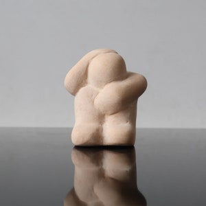 Ceramic Figure"depression" for Psychotherapy and Sand Play, Therapeutic ...