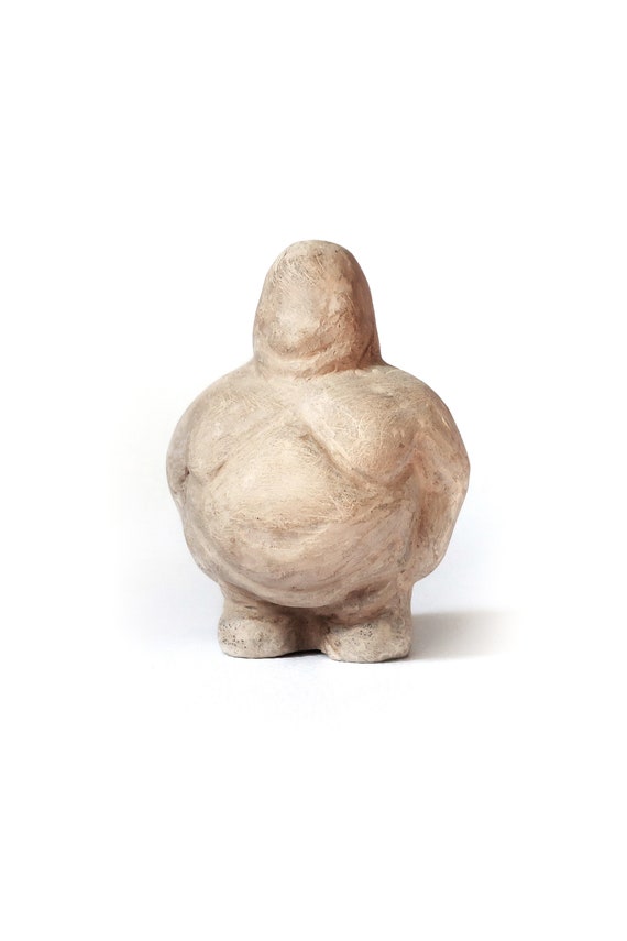 Ceramic sculpture Fat man for Psychotherapy and | Etsy