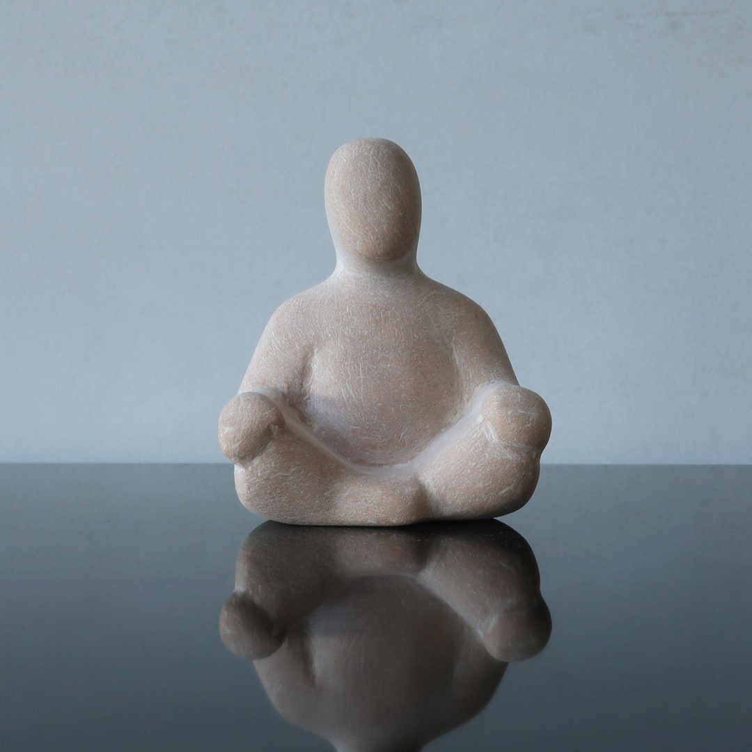 Ceramic Figure “tranquility” for Psychotherapy and Sand Play, Play ...