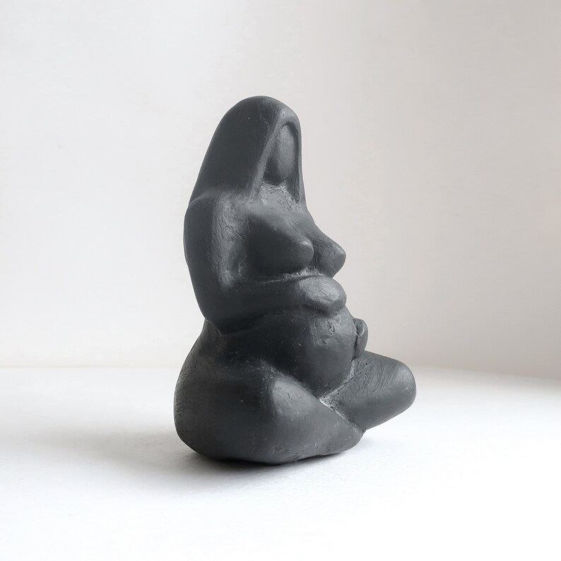 Ceramic Sculpture pregnant Woman Mother Goddess - Etsy