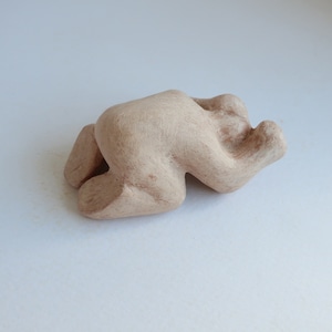 Ceramic Figure in Despair for Psychotherapy and Sand Play - Etsy