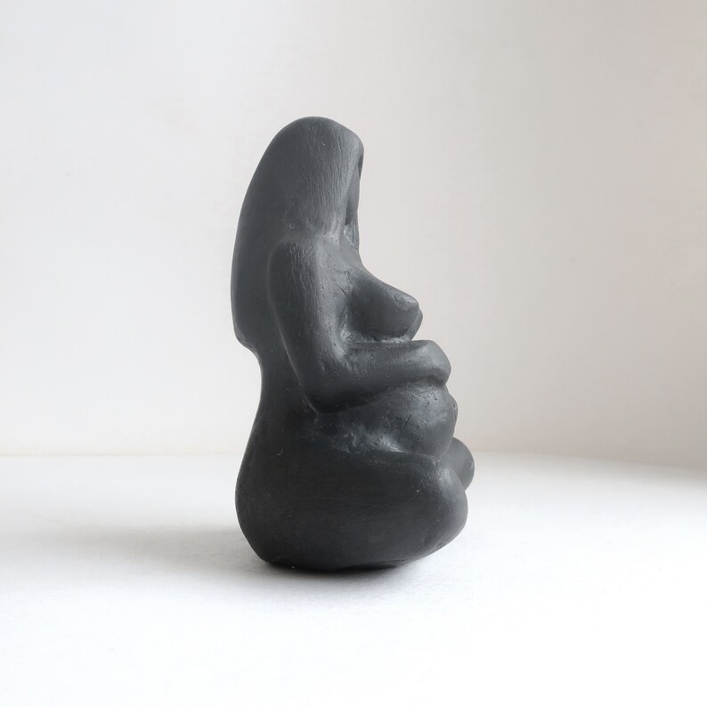 Ceramic Sculpture pregnant Woman Mother Goddess - Etsy