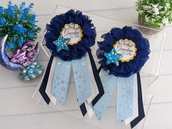 Grandma to Be Pin Baby Announcement Pins Grandpa to Be - Etsy