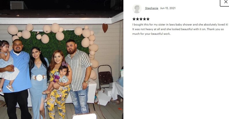 Rustic Ivory Pregnancy Sash for Mom to Be - Etsy