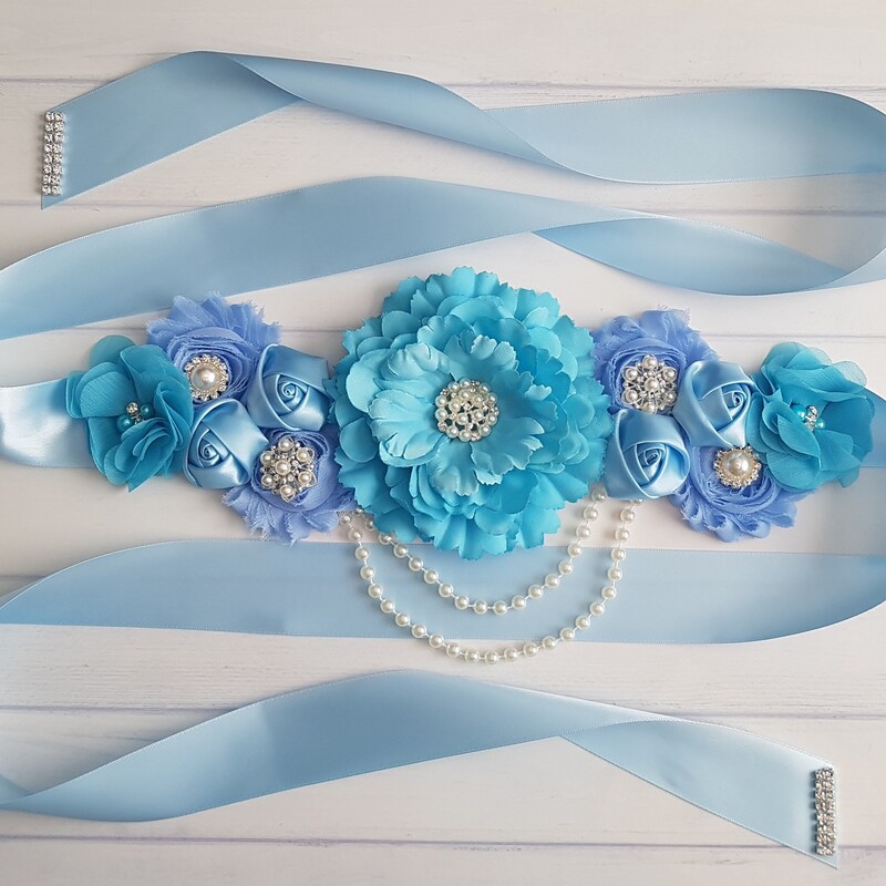 Flower Sash - Etsy