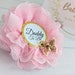 Pink Daddy to Be Pin, Baby Shower Dad Button, Dad to Be Ribbon Pink ...