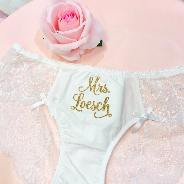 Personalized Panties - Etsy