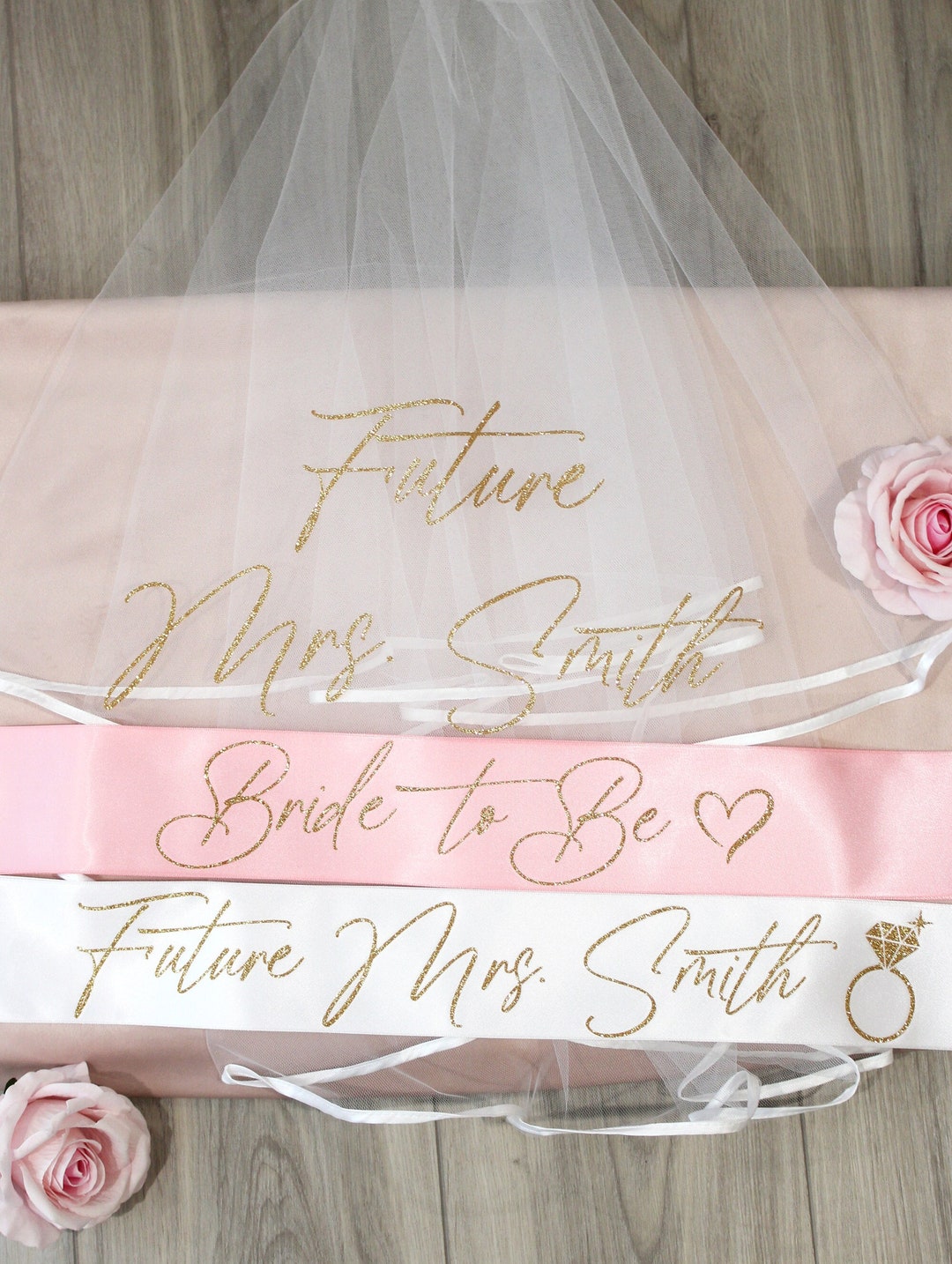 Bachelorette Veil, Bride Veil, Future Mrs Veil, Custom Veil ...