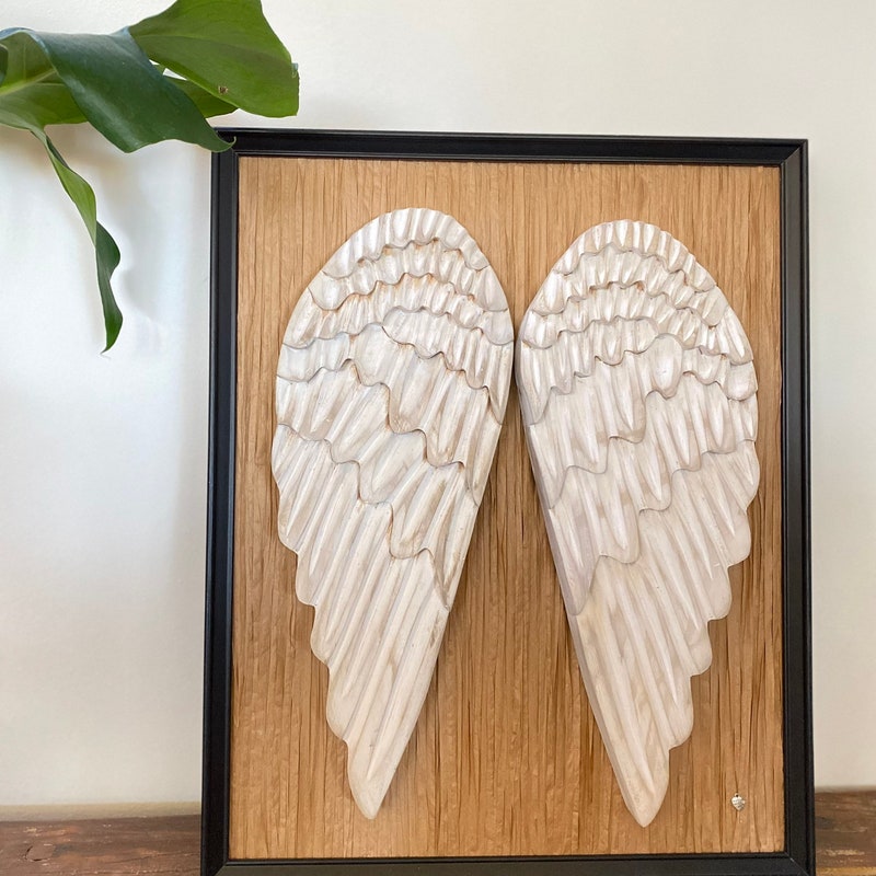 Wood Angel Wings - Etsy