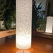 Daisies Floor Lamp Heavy Embossed WHITE Mulberry Paper 56 Cm - Etsy