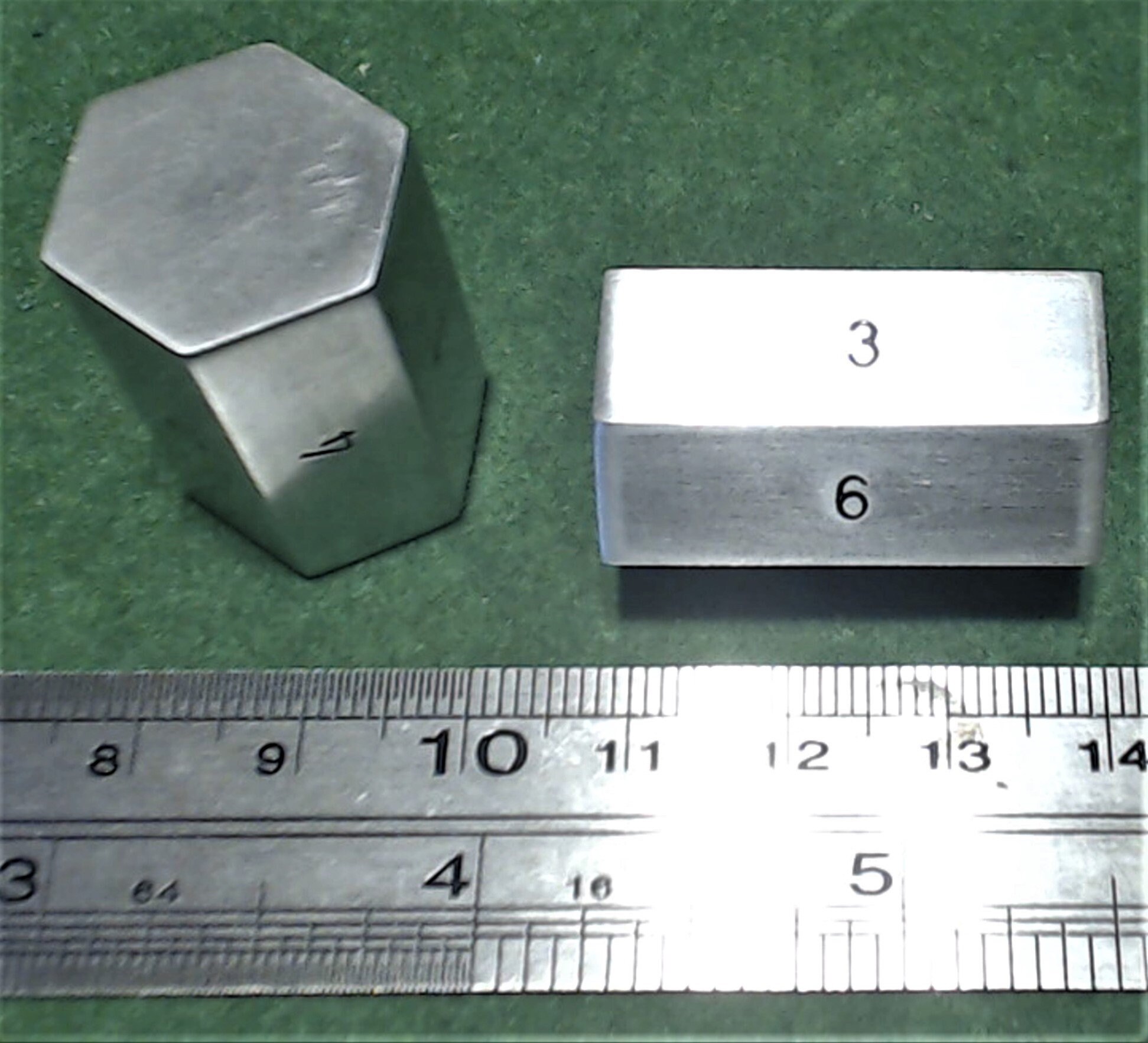 Customisable Aluminium Dice for Dungeons and Dragons Dnd Pathfinder D20 ...