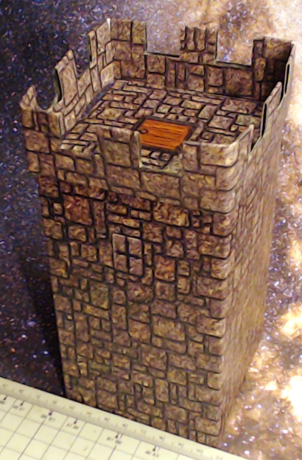 Towers, Set of 4 Terrain Buildings for Dungeons and Dragons and ...