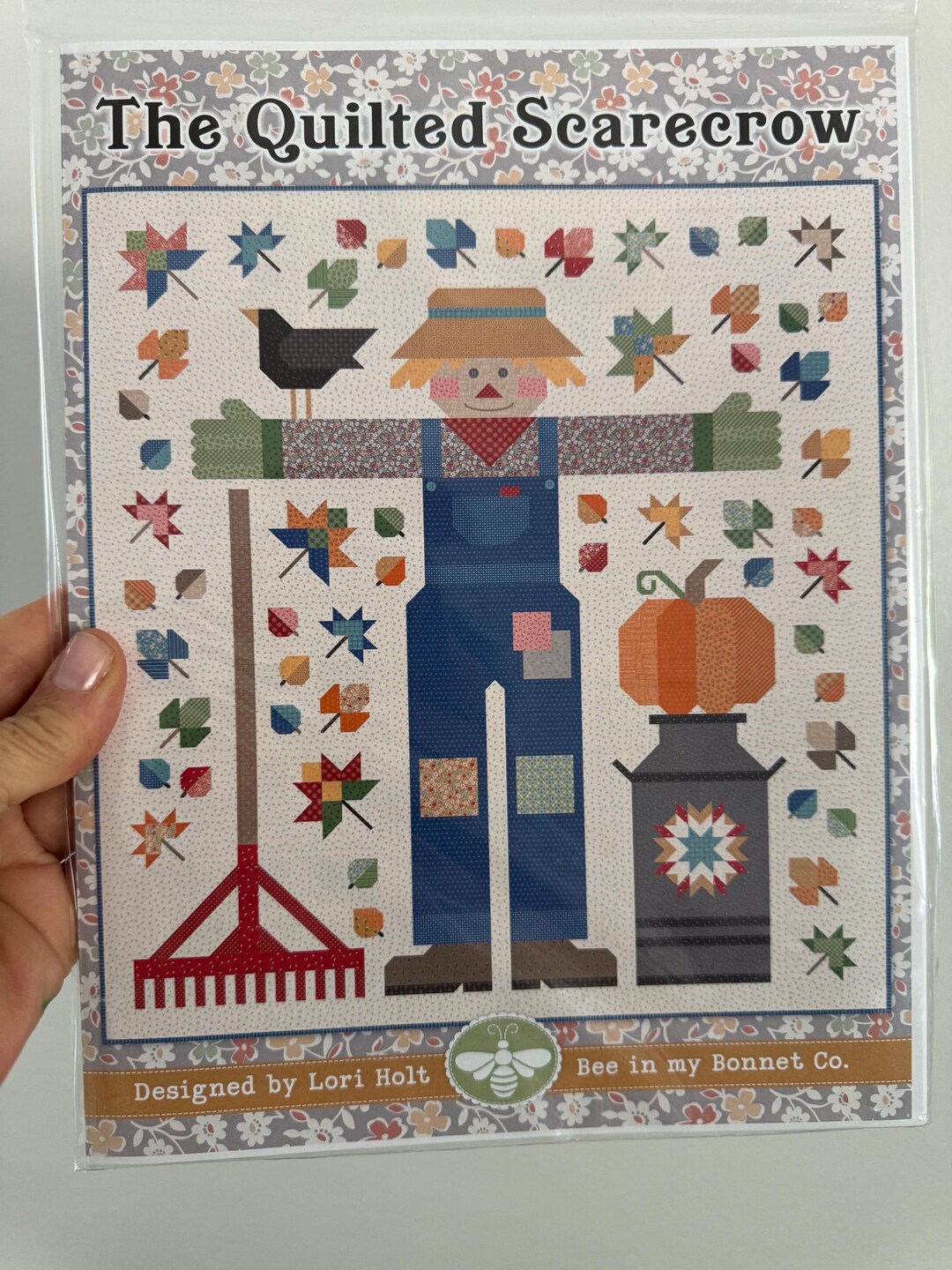 The Quilted Scarecrow Quilt Pattern by Lori Holt - Etsy