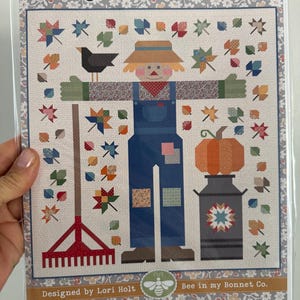 The Quilted Scarecrow Quilt Pattern by Lori Holt - Etsy