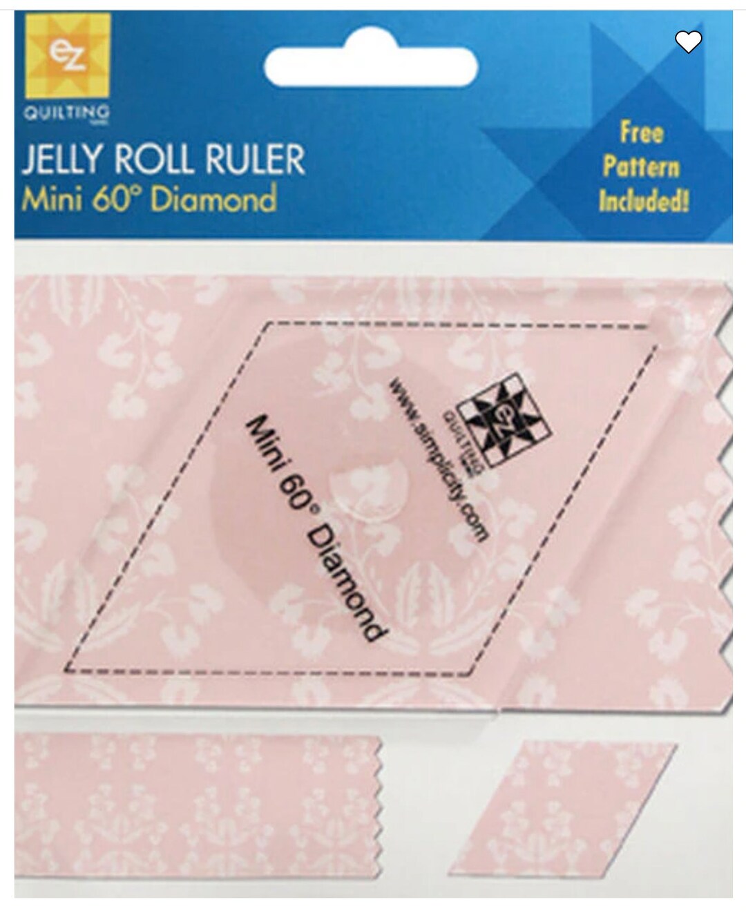 Diamond Jelly Roll Ruler 60* - Etsy