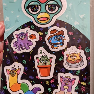 Cursed Furb Sticker Sheet Vinyls Chaos Stickers Water Resistant - Etsy