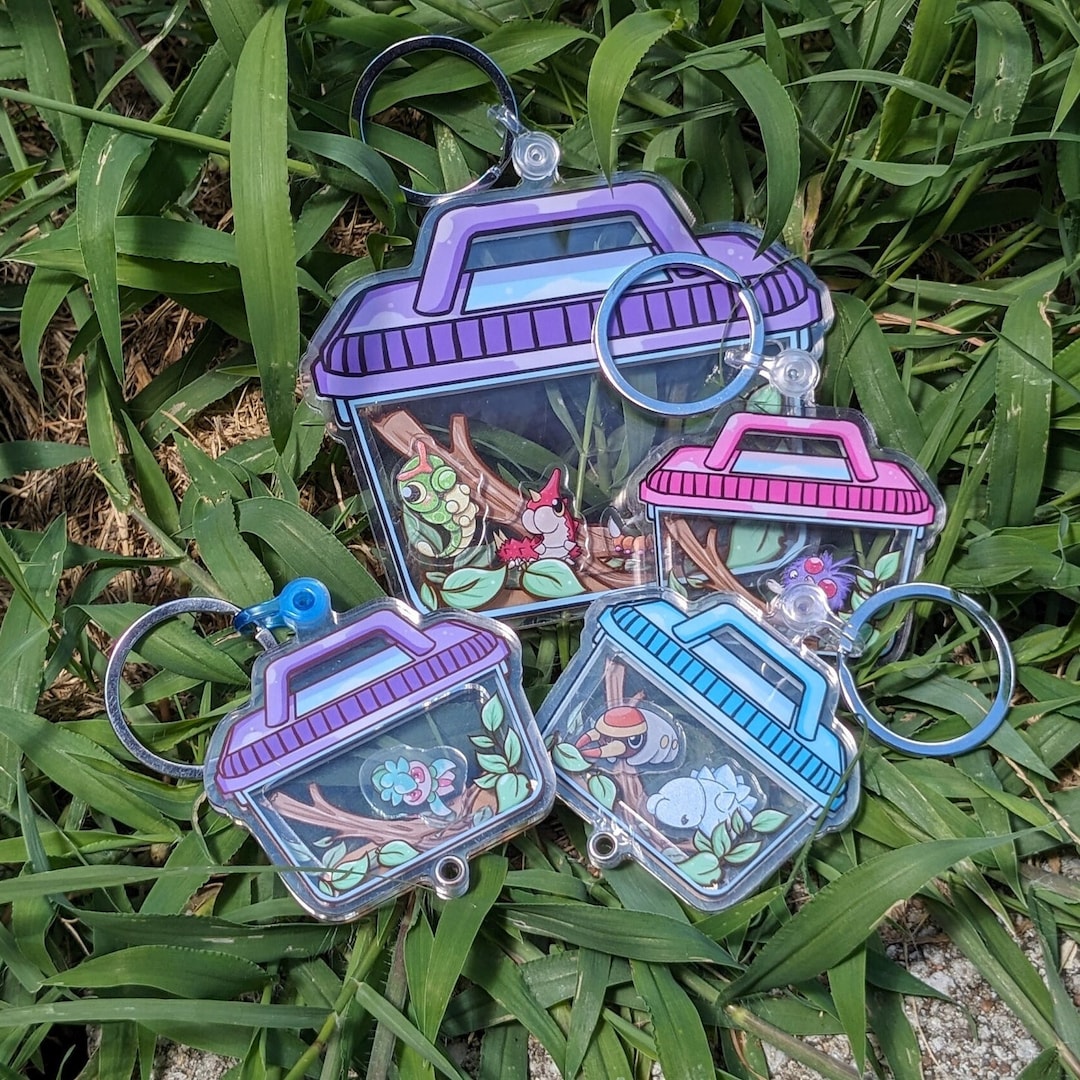 Bug Type Terrarium - Customize - Openable Shaker Charm - Acrylic ...