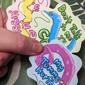 Worms on a String Stickers - 90s Nostalgia - Vinyl Sticker - Water ...