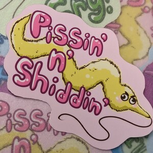 Worms on a String Stickers - 90s Nostalgia - Vinyl Sticker - Water ...