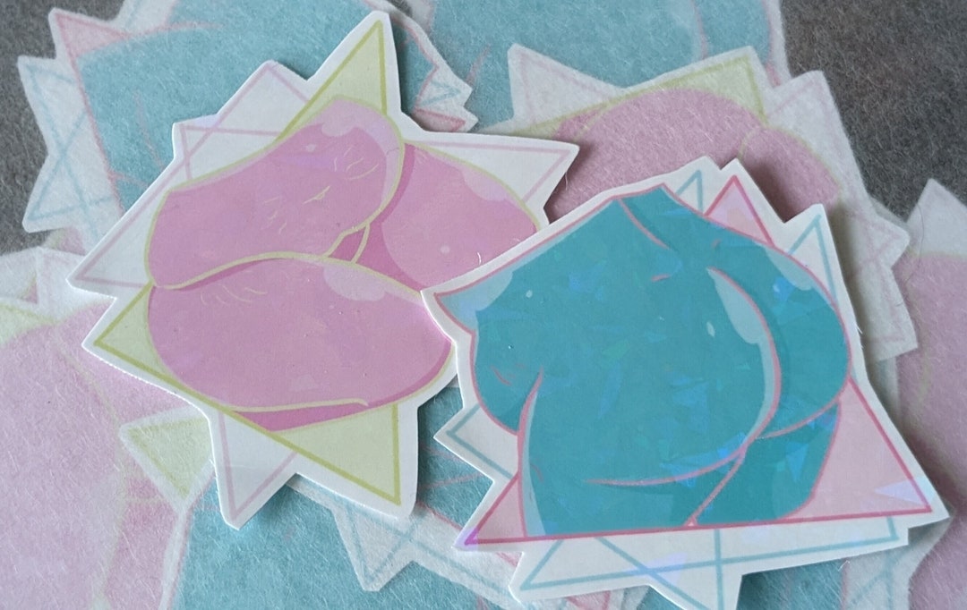 Retro Thicckers - Body Positive Vinyl Stickers - Fat Positive - Curvy ...