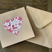 Christmas Cards Kraft Brown and Scandi Design 6 Pack - Etsy