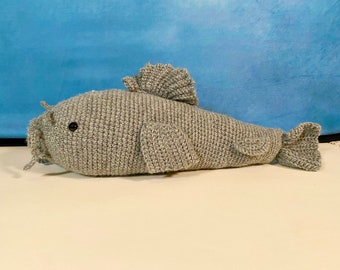 Cute Catfish Plushie Amigurumi Crochet Plush - Etsy
