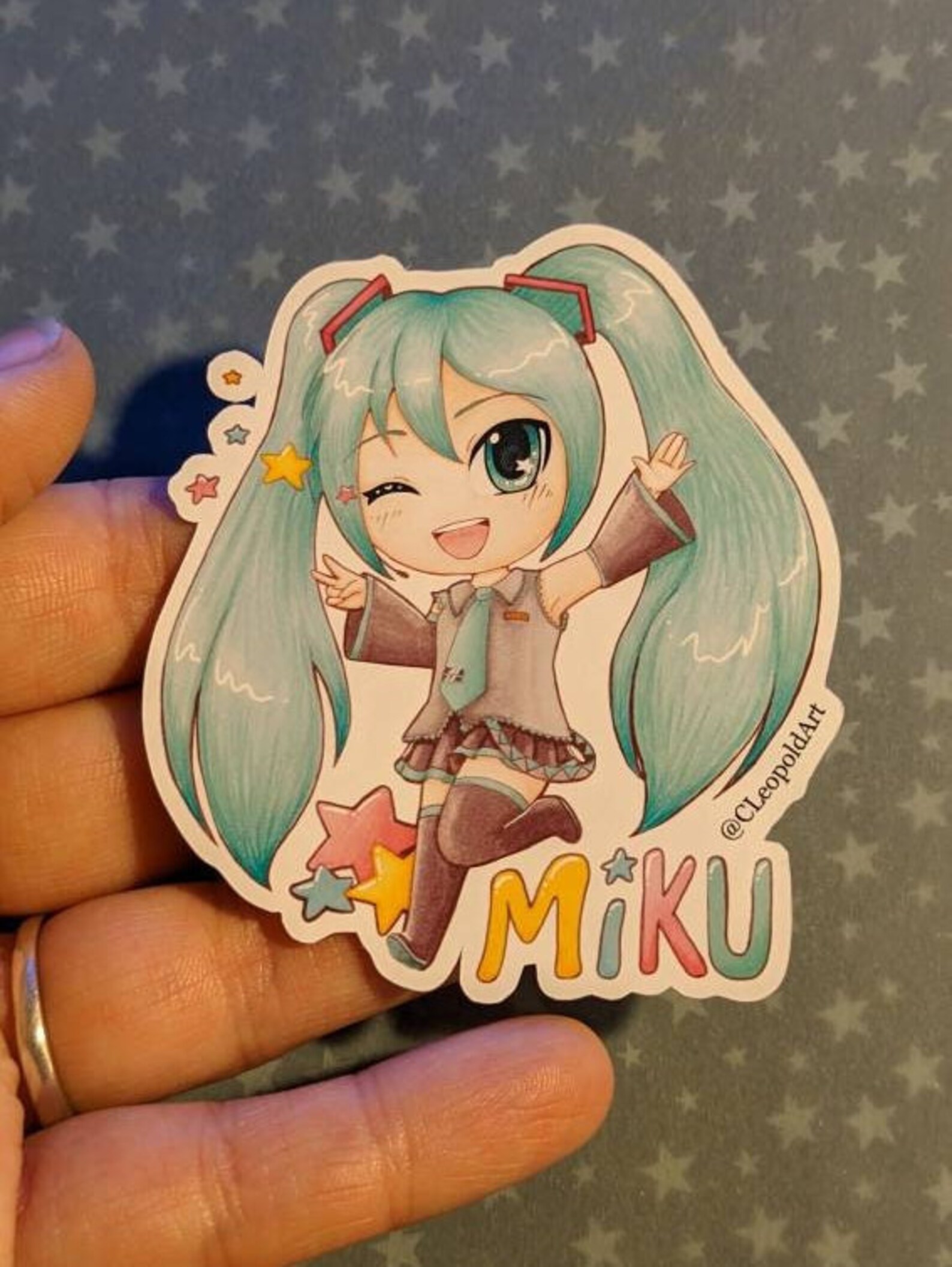 Miku Sticker - Etsy