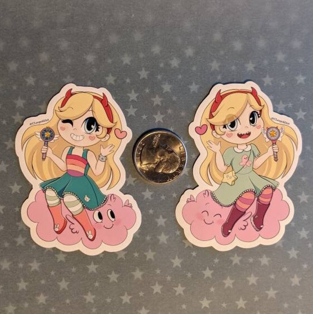Star Butterfly Sticker - Etsy