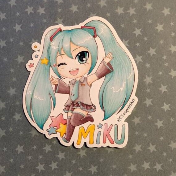 Miku Sticker | Etsy