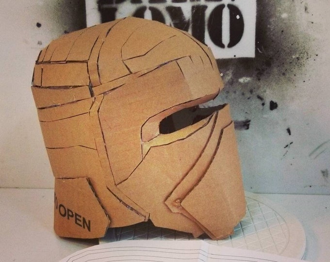 Predator Bio Mask - A4 & Letter Size Ready to Print PDF Template - Etsy ...