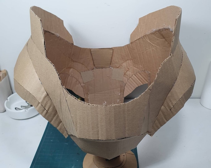 Buy Andrew Spidey Easy Faceshell Mask for Cosplay PDF Template - A4 ...