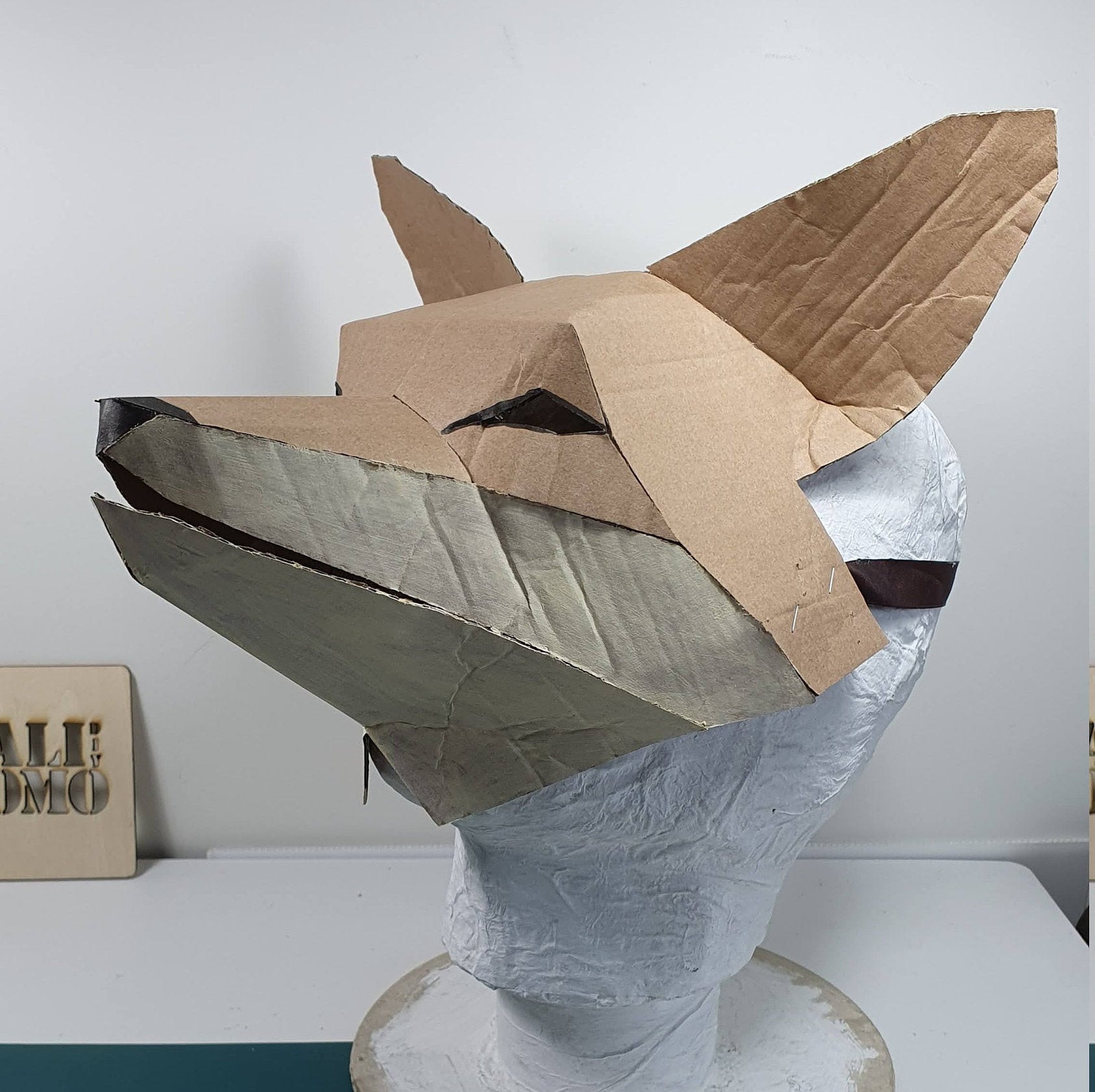 Red Fox Animal Mask - A4 & Letter Size Ready to Print PDF Template - Etsy