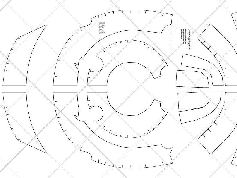 Japanese 3 Eyes Manga Mask - A4 & Letter Size Ready to Print PDF ...