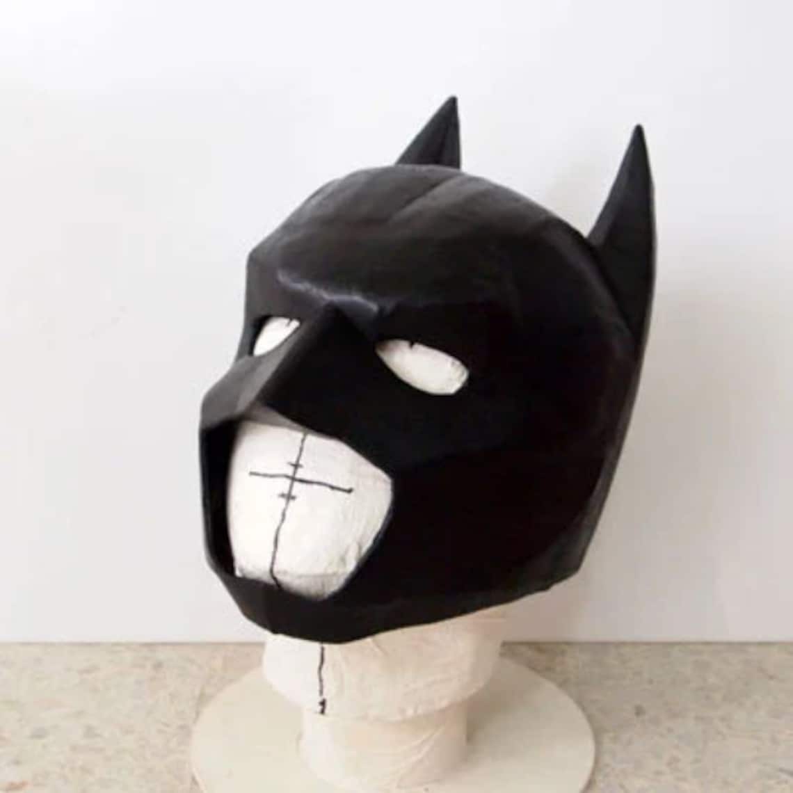 Bale Bat Cowl Mask Template A4 & Letter Size Ready to Print - Etsy