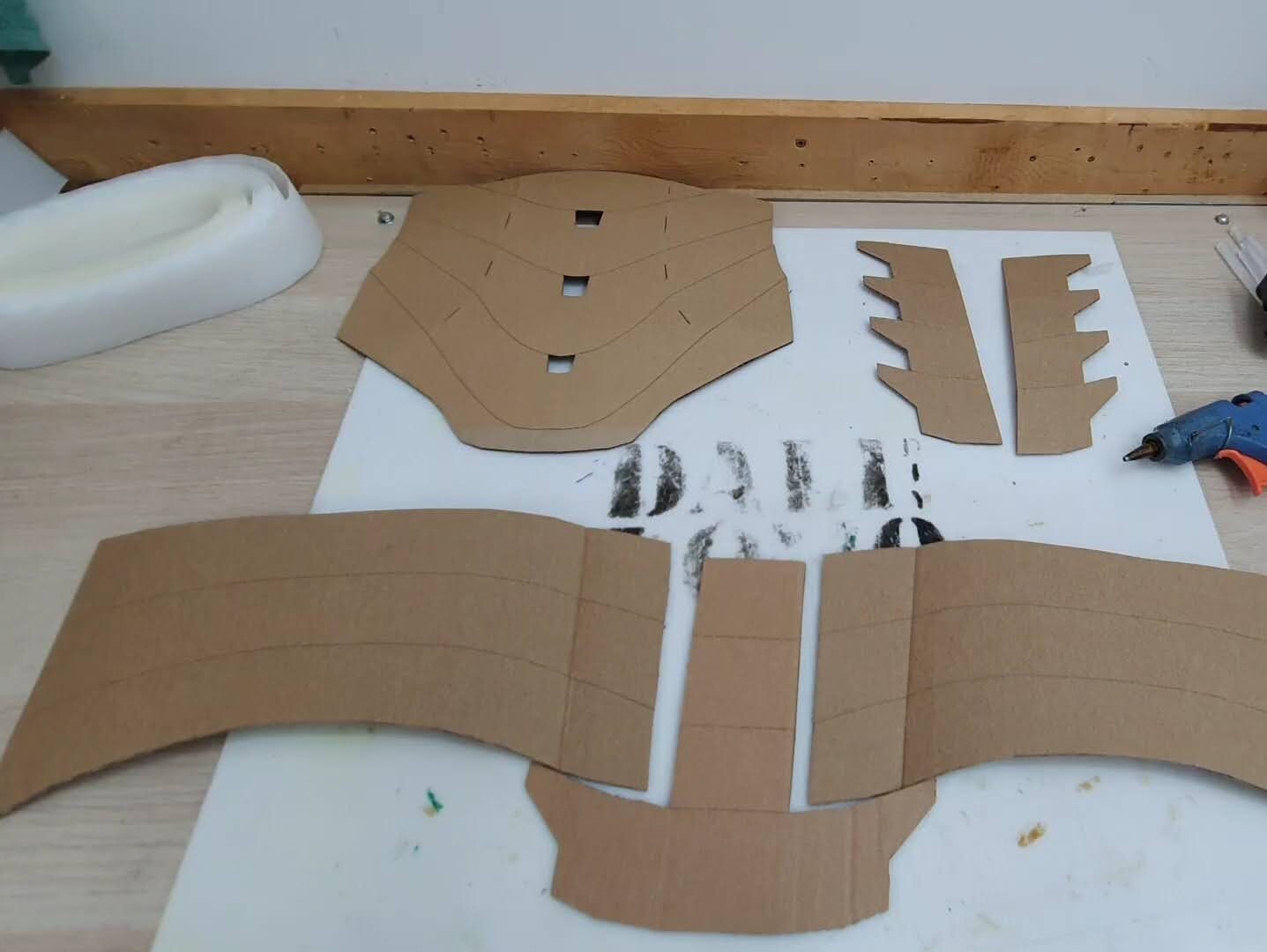 Iron Man Mark 4 Vest & Abs PDF Template (ready to Print A4 Letter) - Etsy