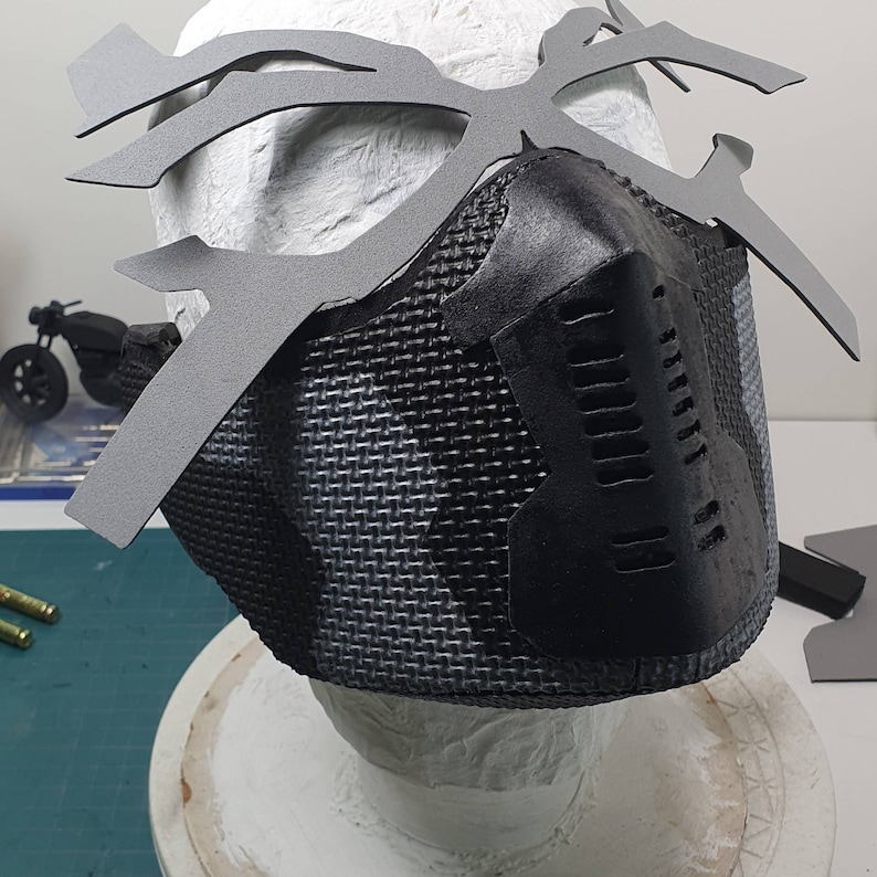 Winter Soldier Mask - A4 & Letter Size PDF Template (ready to Print) - Etsy