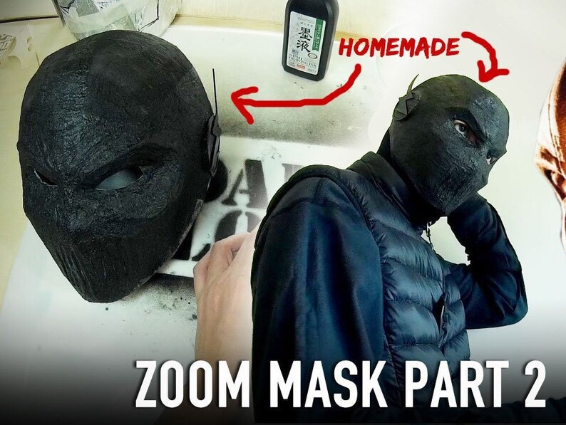 Flash & Zoom Mask A4 Letter Size PDF Template ready to | Etsy