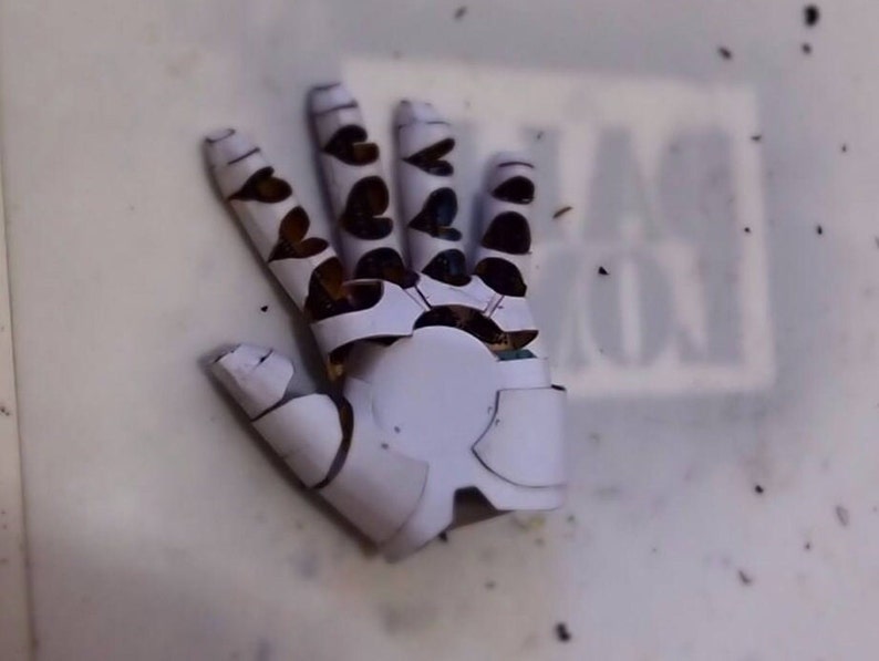 Iron Man Hands PDF Template - Etsy