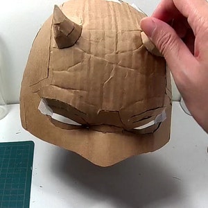 Dare Devil Cowl Mask for Cosplay PDF Template - A4 & Letter Size Ready ...