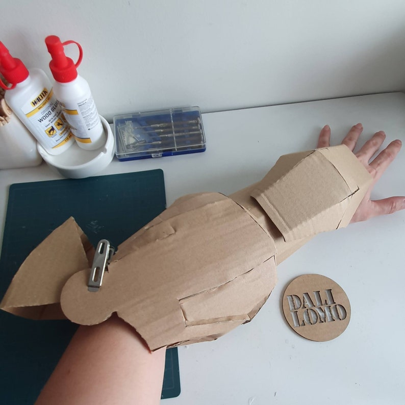 Iron Man Mark 4 Forearm - A4 & Letter Size PDF Template (ready to Print ...