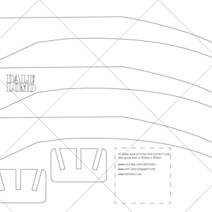 Wolverine Claws PDF Template - Ready to Print - Etsy