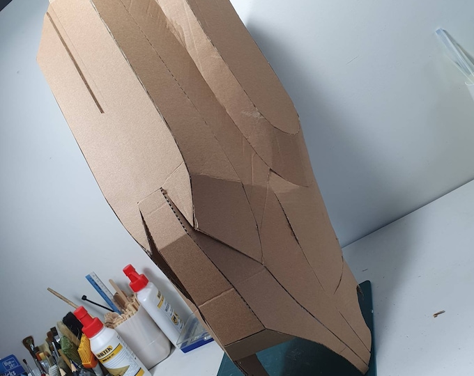 Buy Andrew Spidey Easy Faceshell Mask for Cosplay PDF Template - A4 ...