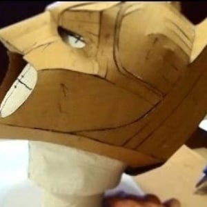 Bale Bat Cowl Mask Template - A4 & Letter Size Ready to Print PDF ...