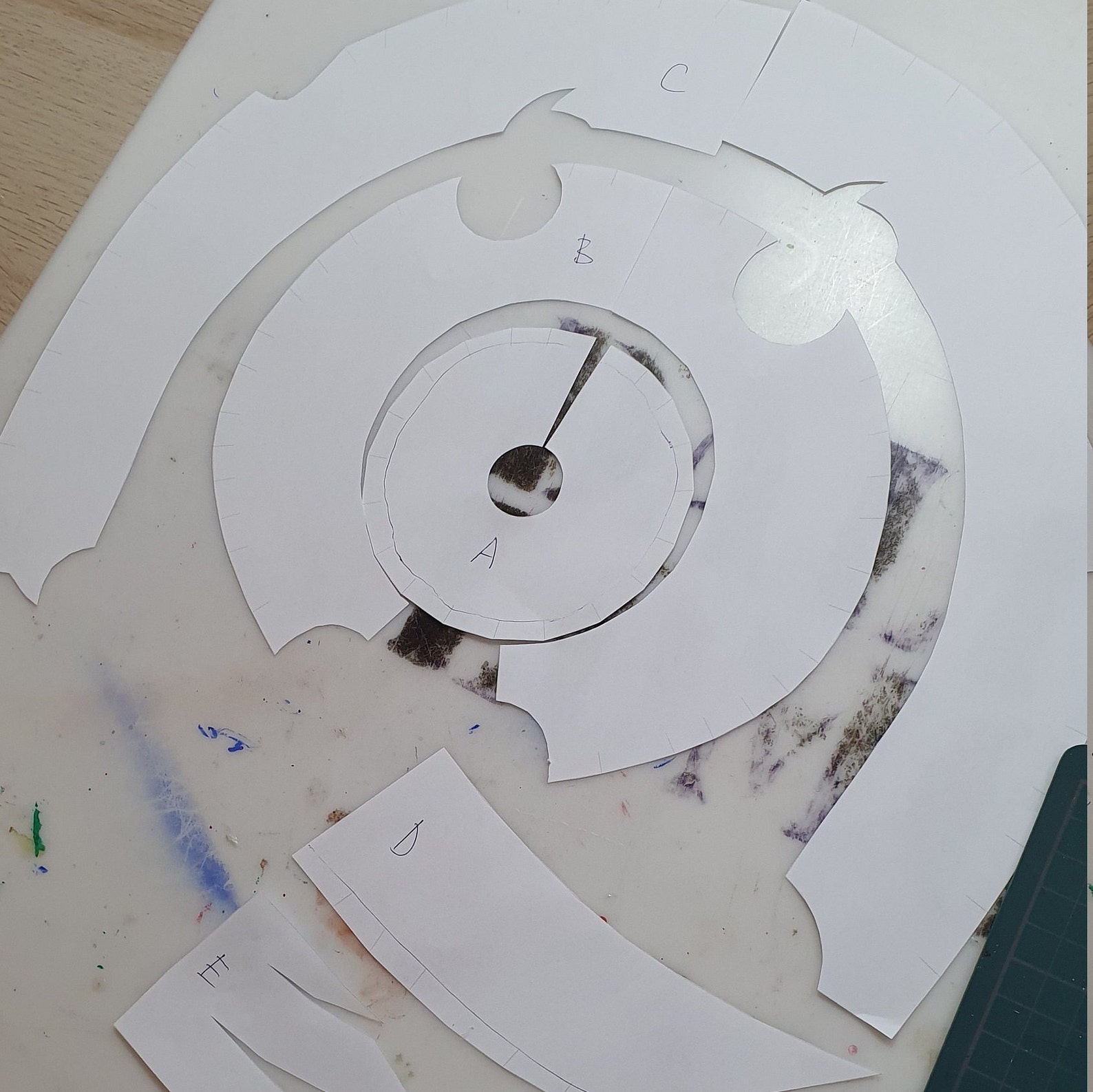 Japanese 3 Eyes Manga Mask A4 & Letter Size Ready to Print - Etsy