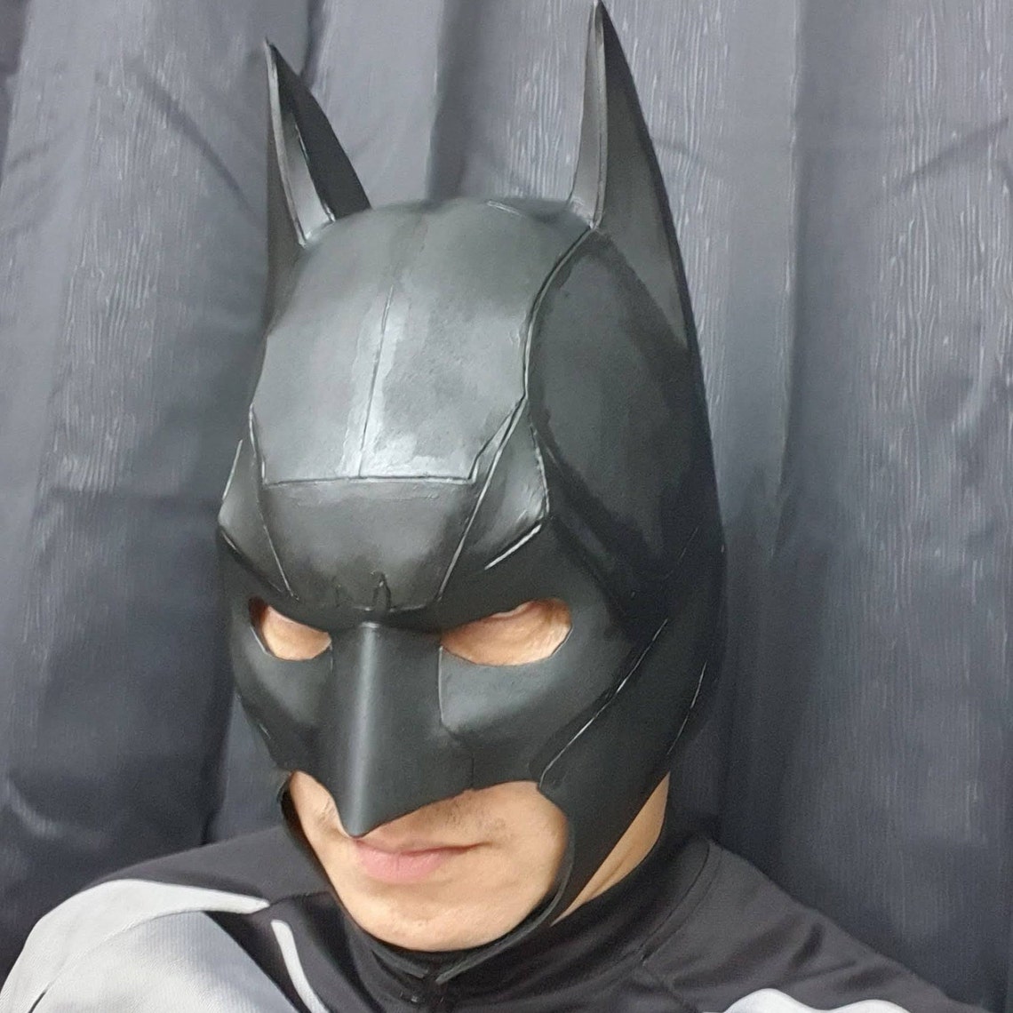 Bale Bat Cowl Mask Template - A4 & Letter Size Ready to Print PDF ...