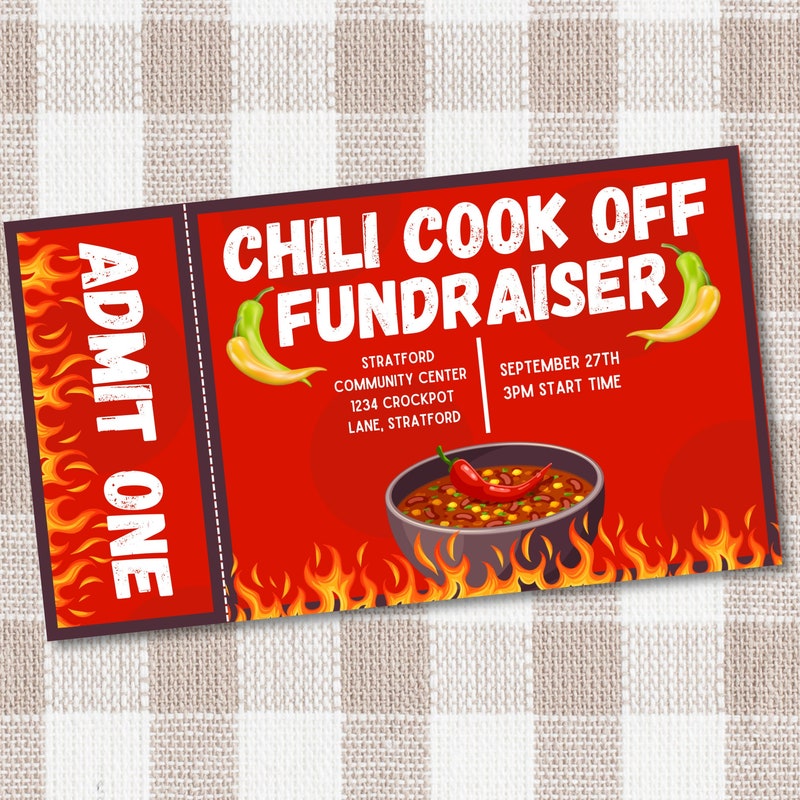 Chili Cook Off - Etsy