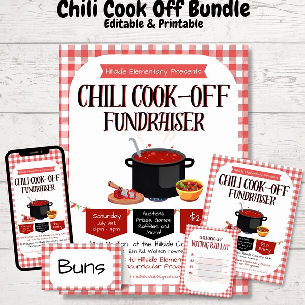 Chili Cook off Svg - Etsy