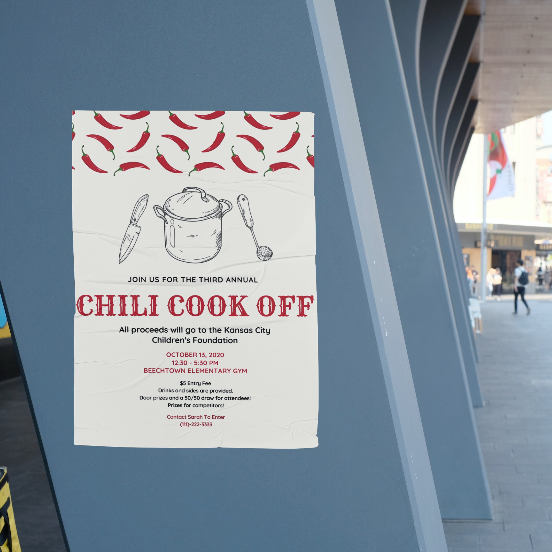EDITABLE Chili Cook off Printables | Includes Flyer, Poster, Invitation ...