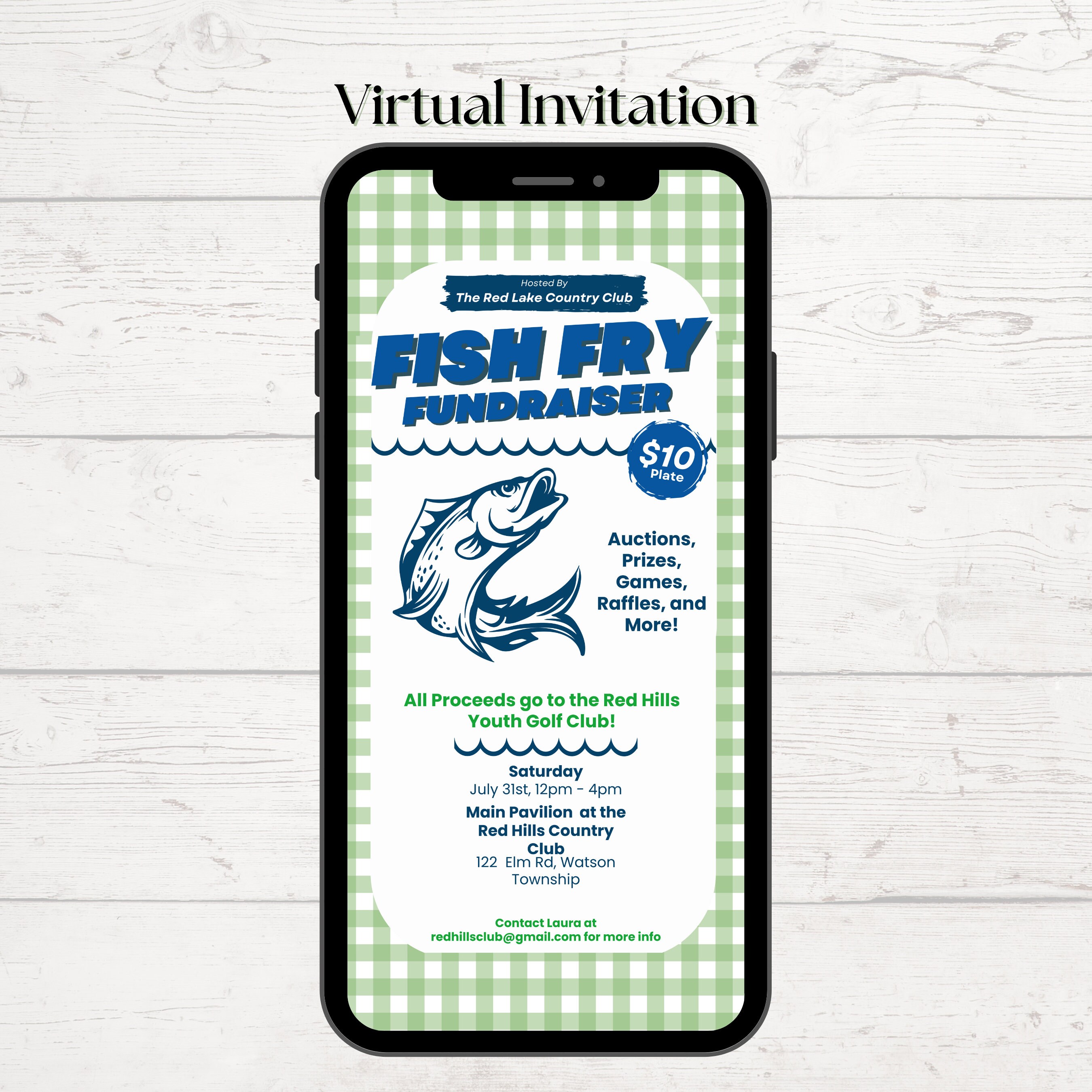 EDITABLE Fish Fry Fundraiser Bundle | Flyer, Poster, Virtual Flyer ...